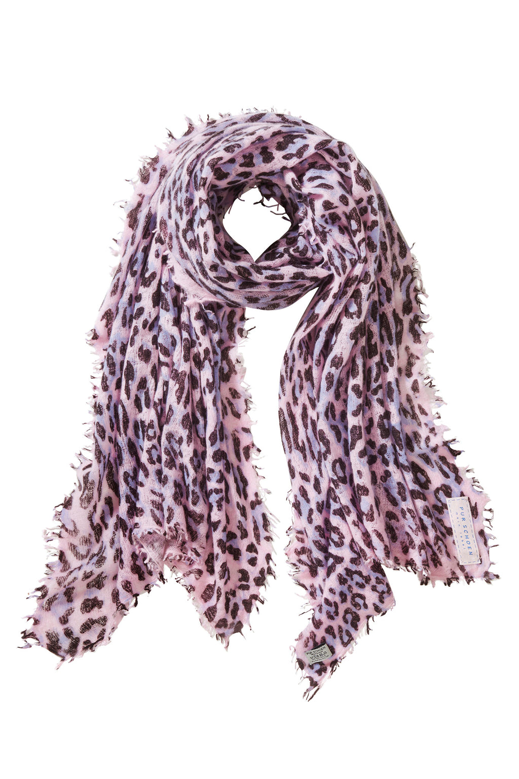 Kaschmirschal Leo Rose Chocolate | PURSCHOEN